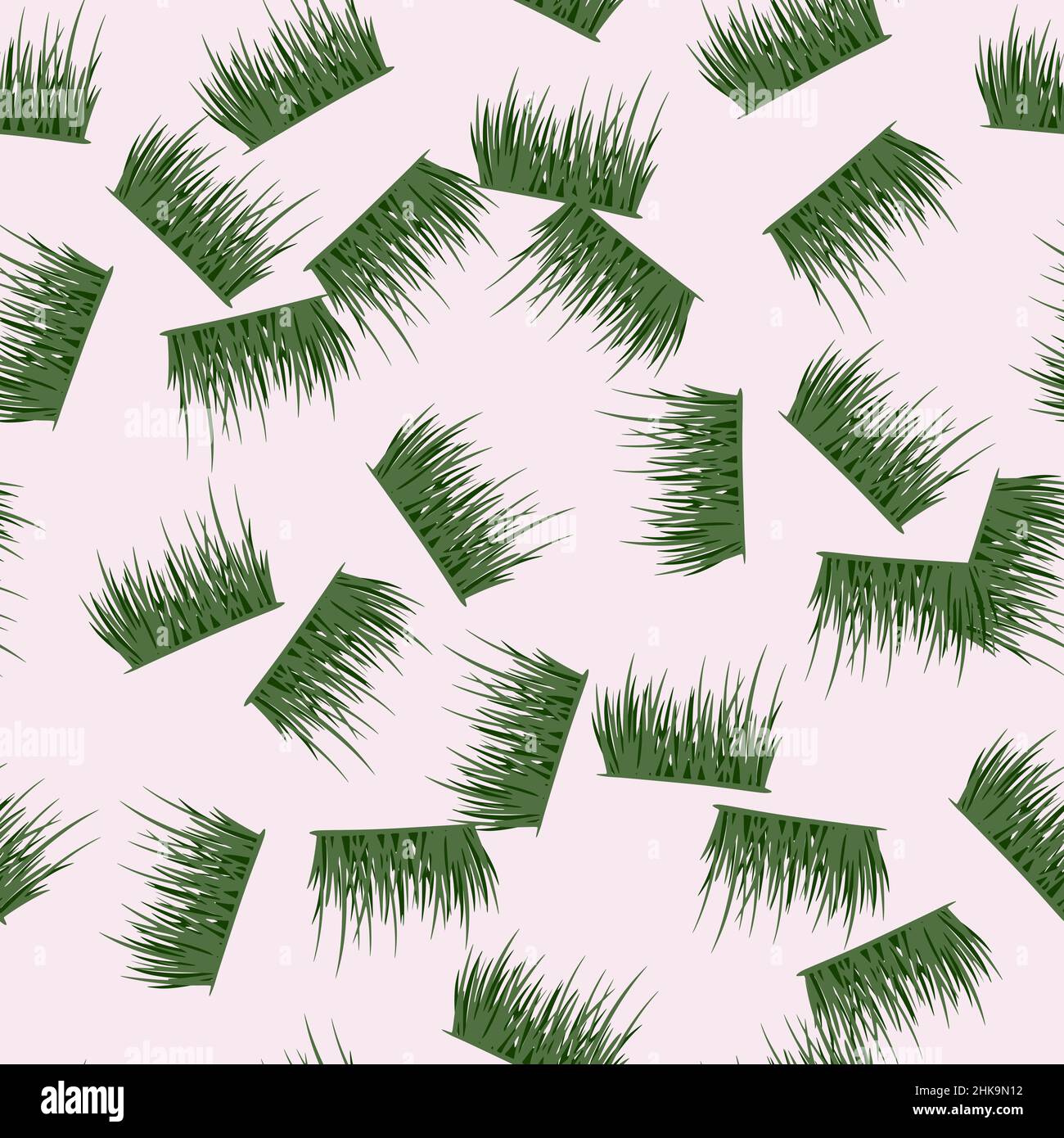 Grass seamless pattern. Background of lawn. Repeated texture in flat ...