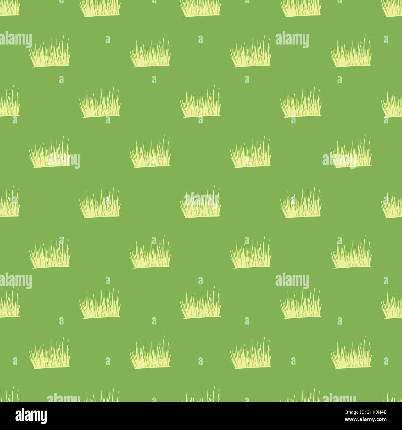 Grass seamless pattern. Background of lawn. Repeated texture in flat ...