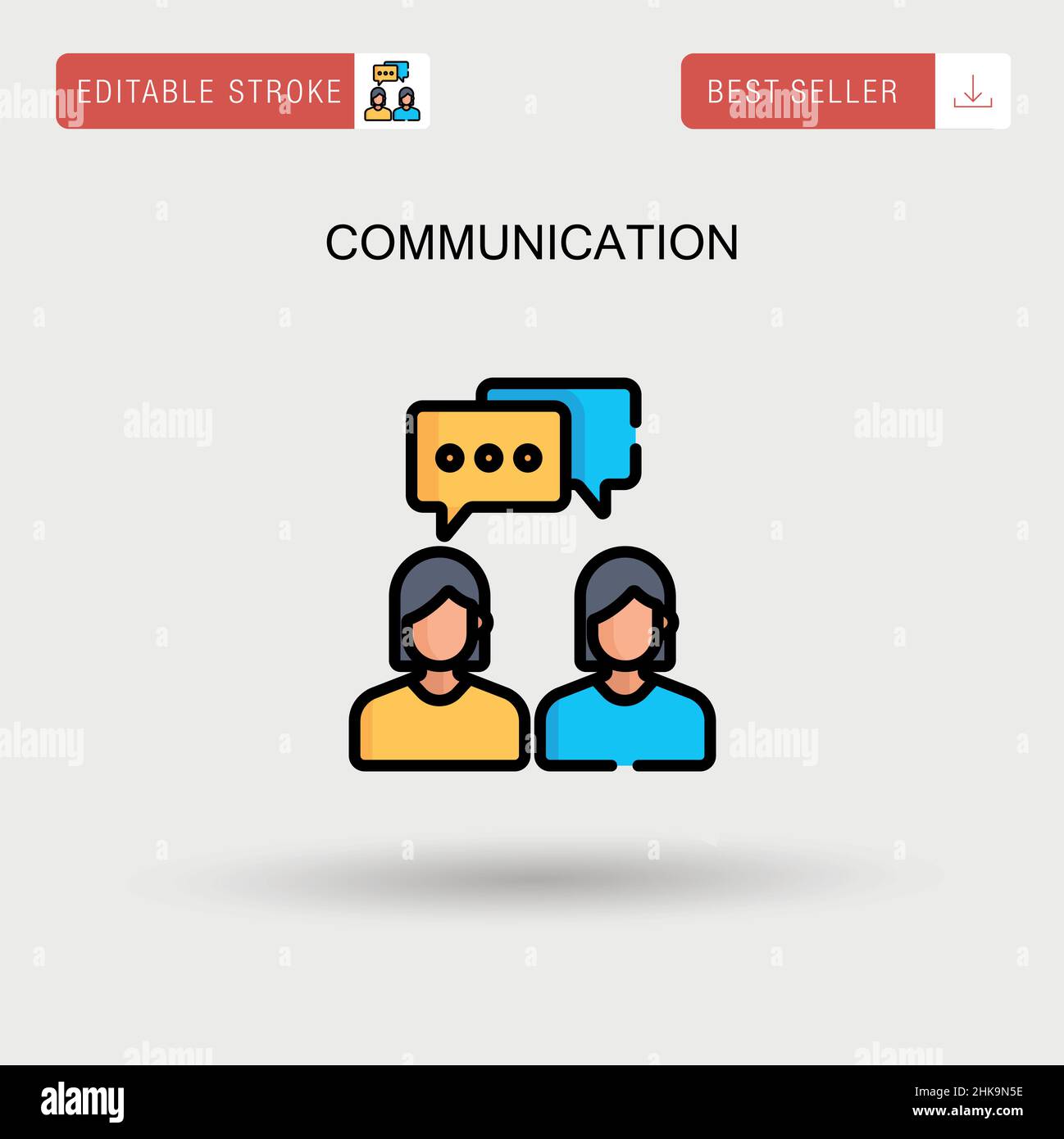 Communication with future people Stock Vector Images - Alamy