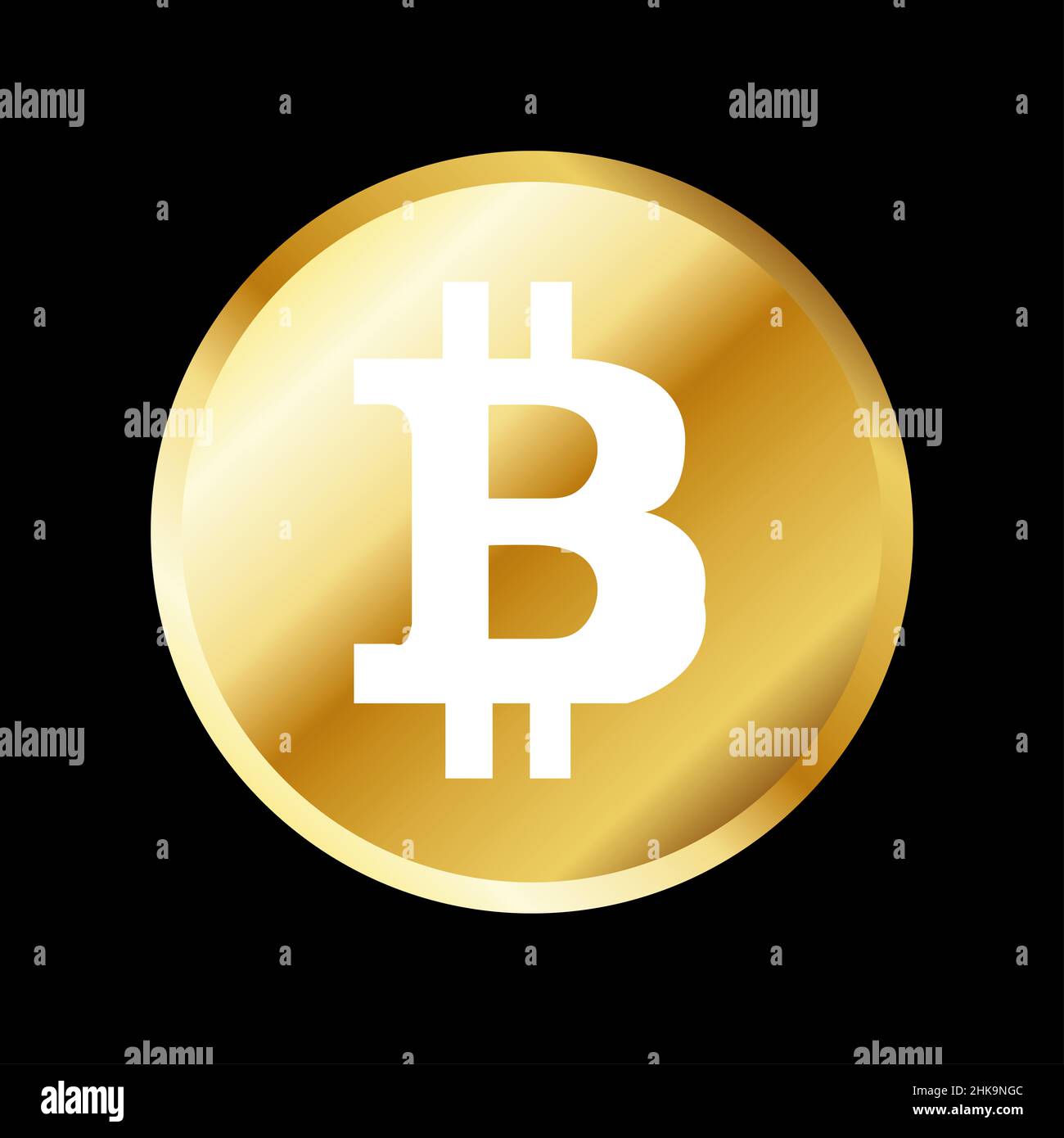 Cryptocurrency illustration hi-res stock photography and images - Alamy
