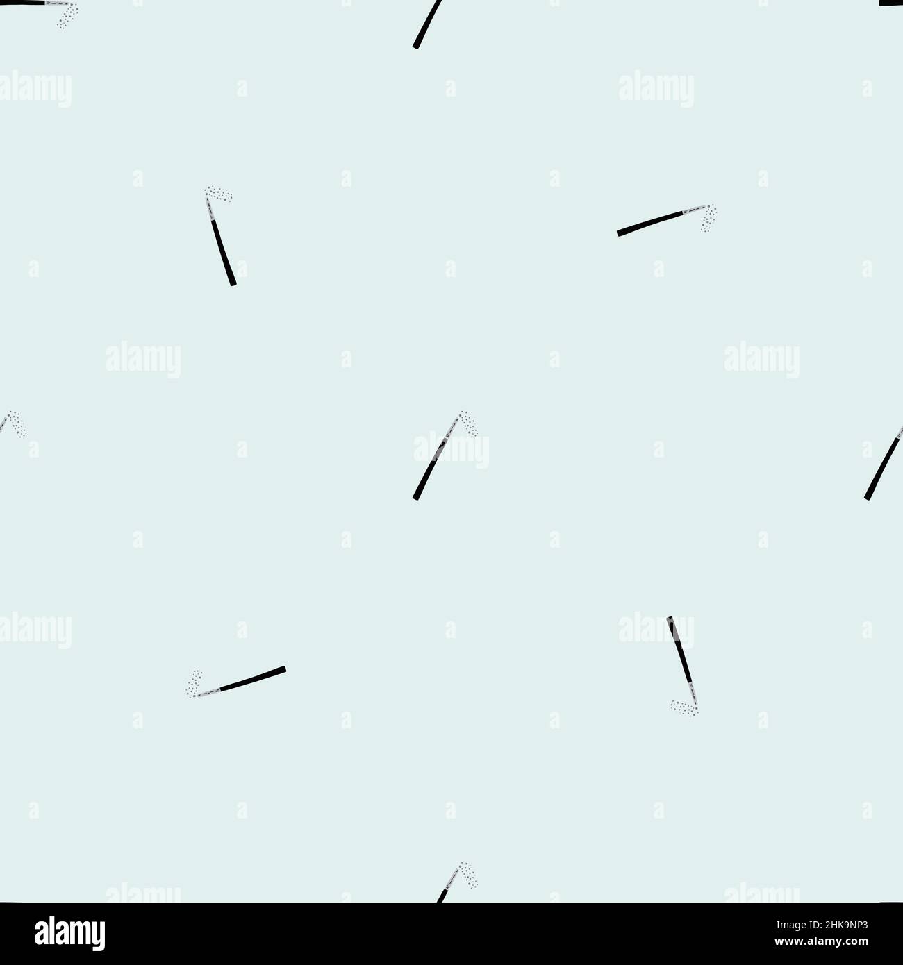 Magic wand seamless pattern. Magic background . Repeated texture in ...