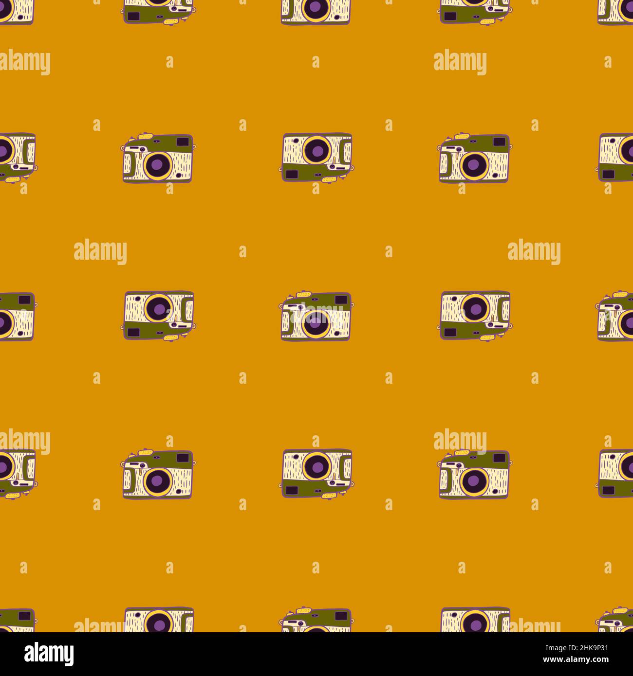 Vintage paparazzi cameras Stock Vector Images - Alamy