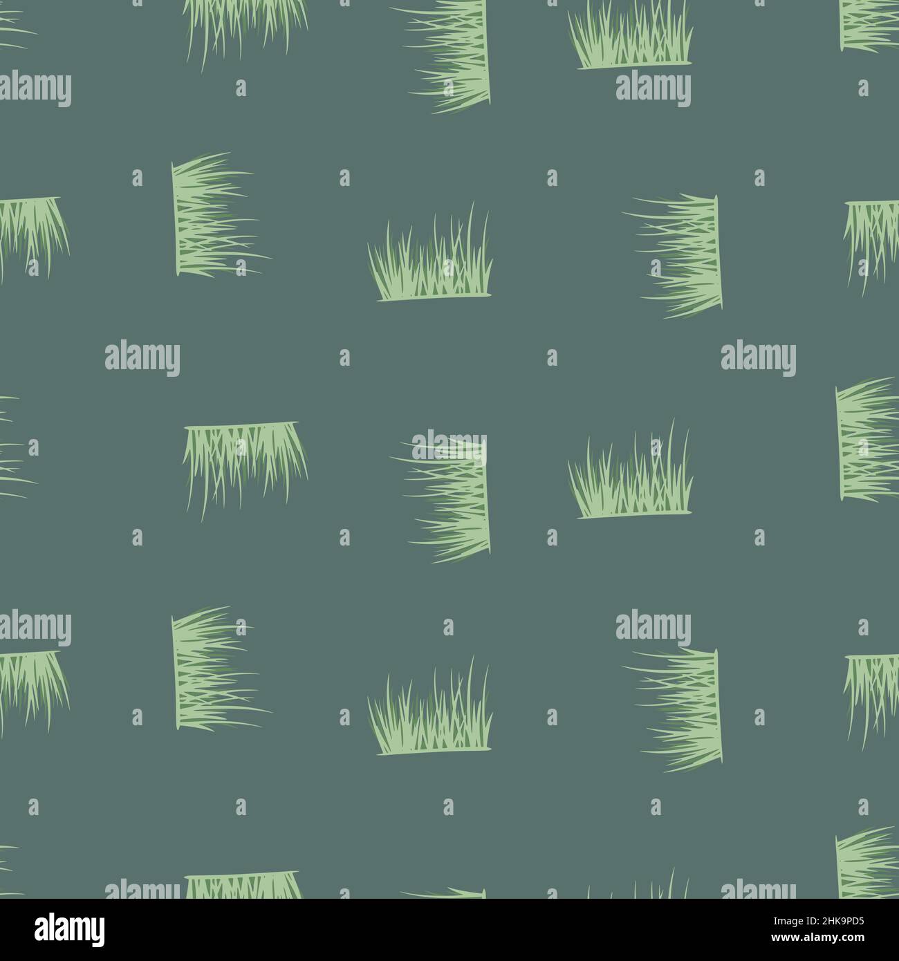 Grass seamless pattern. Background of lawn. Repeated texture in flat ...