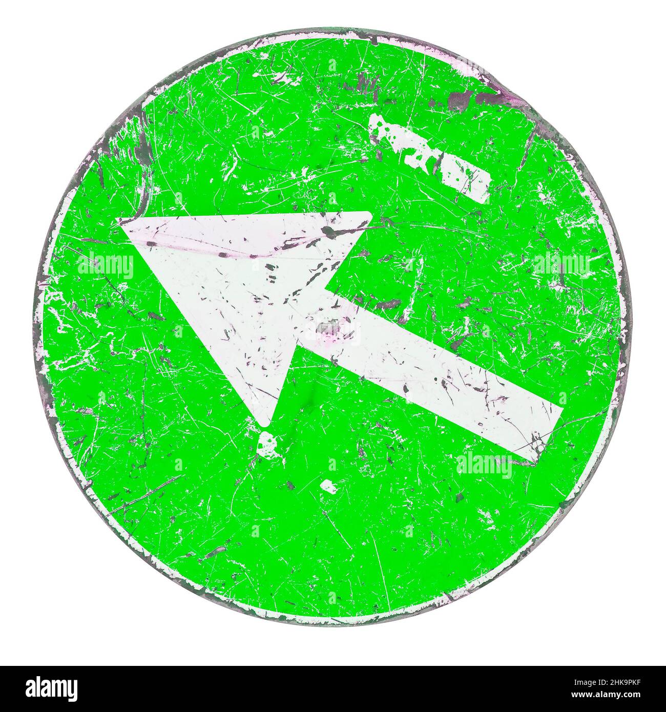 Green Arrow Sign concept image Stock Photo - Alamy