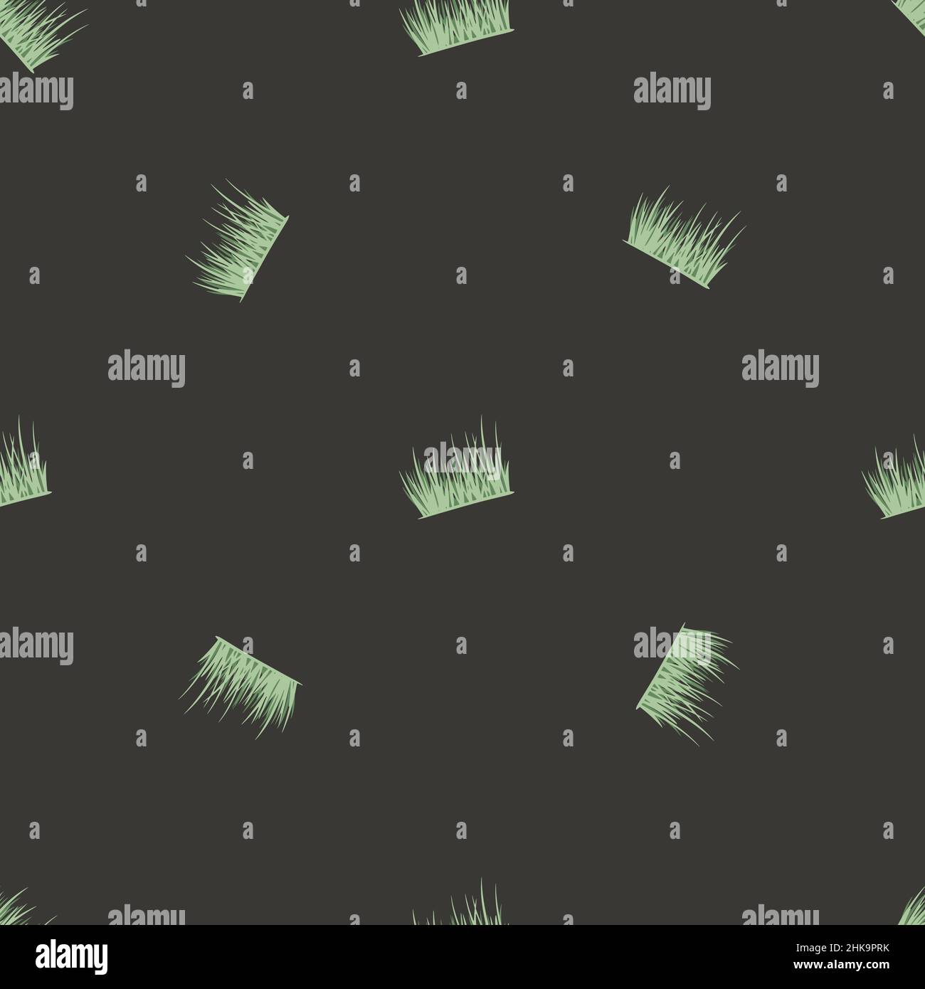 Grass seamless pattern. Background of lawn. Repeated texture in flat ...