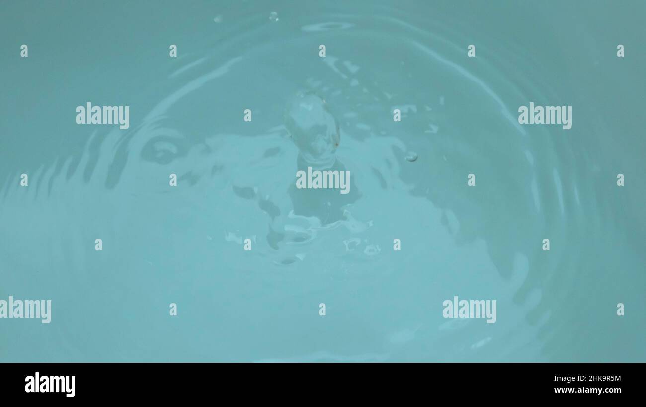 Circular dim water. Pure water vibration Stock Photo - Alamy