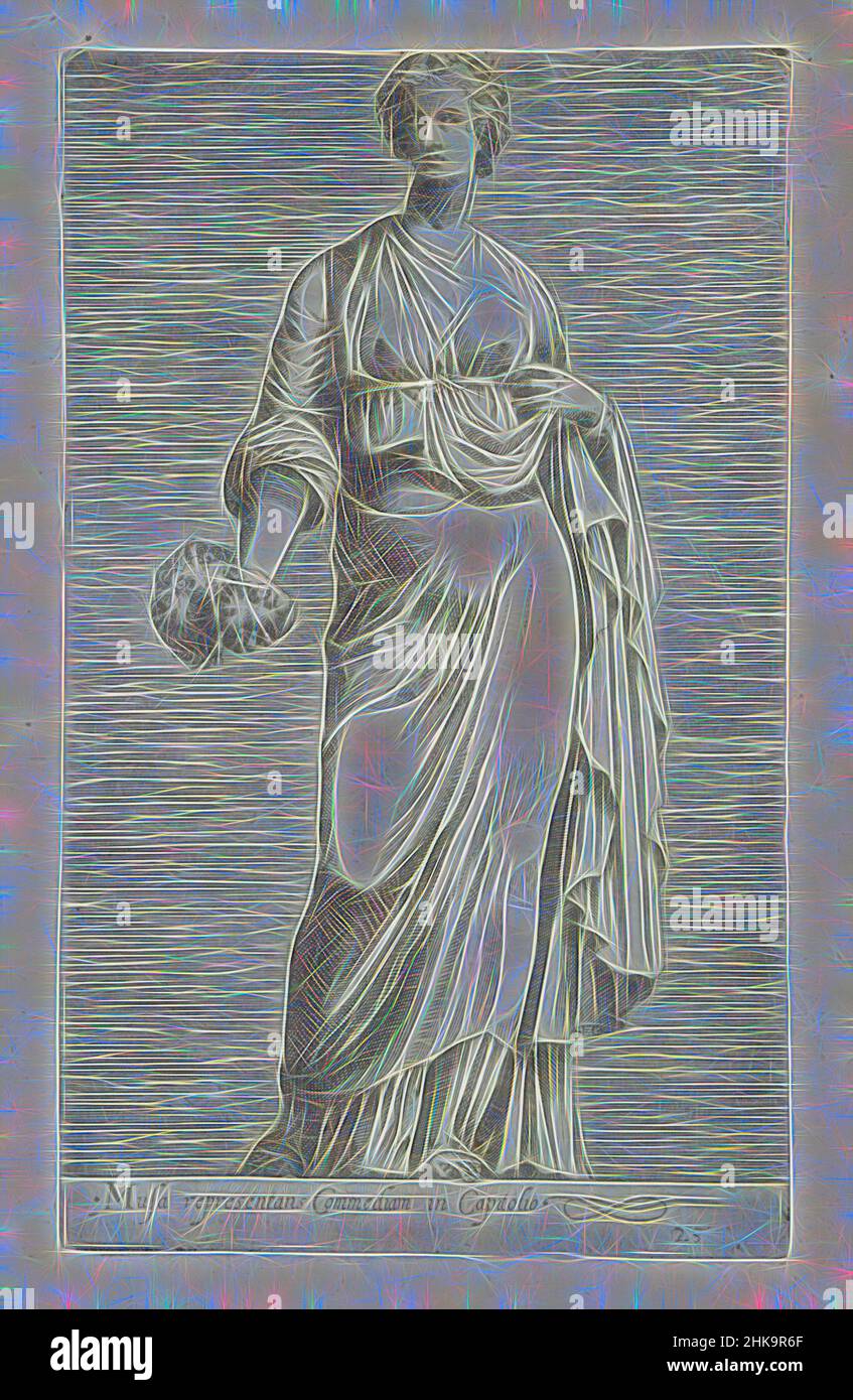 Inspired by Sculpture of Thaleia, muse of comedy, Musa representans ...