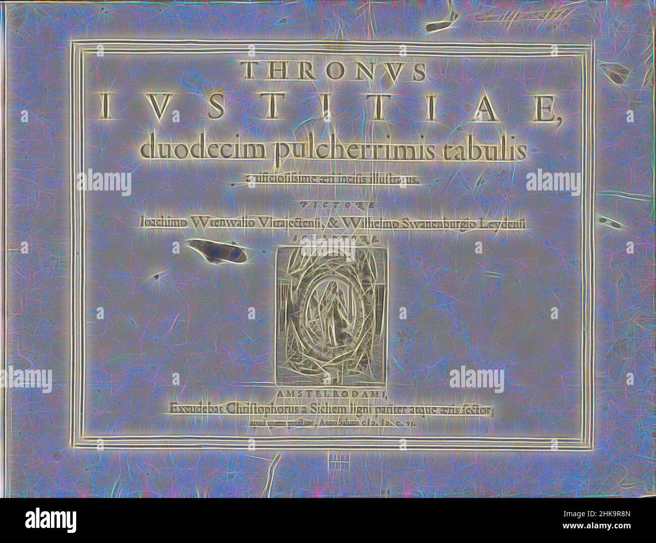 Inspired by Title page for: Thronus Justitiae, 1606, Title vignette ...