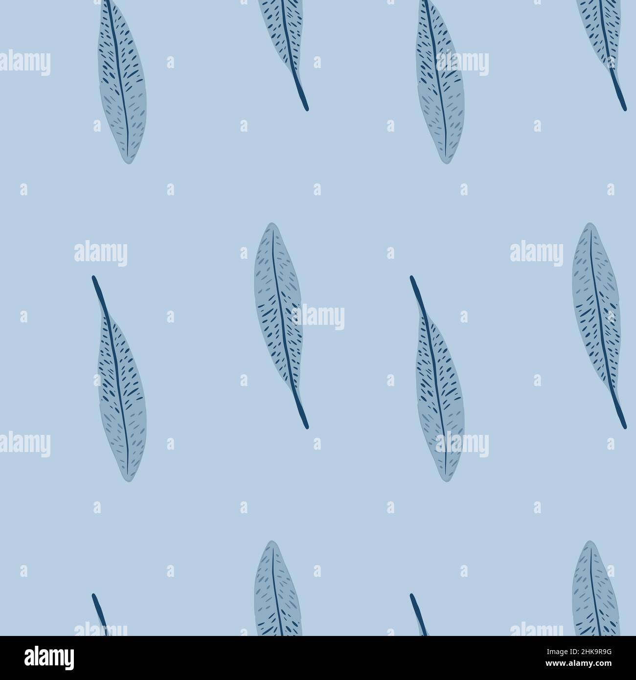 Feathers seamless pattern. Background feather of bird. Repeated texture ...