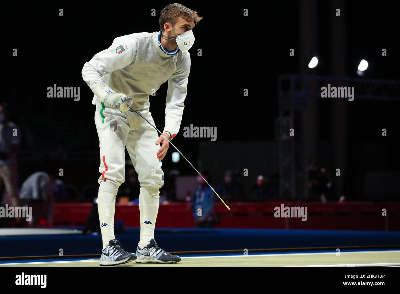 JULY 26th, 2021 - CHIBA, JAPAN: Daniele Garozzo of Italy in the ...
