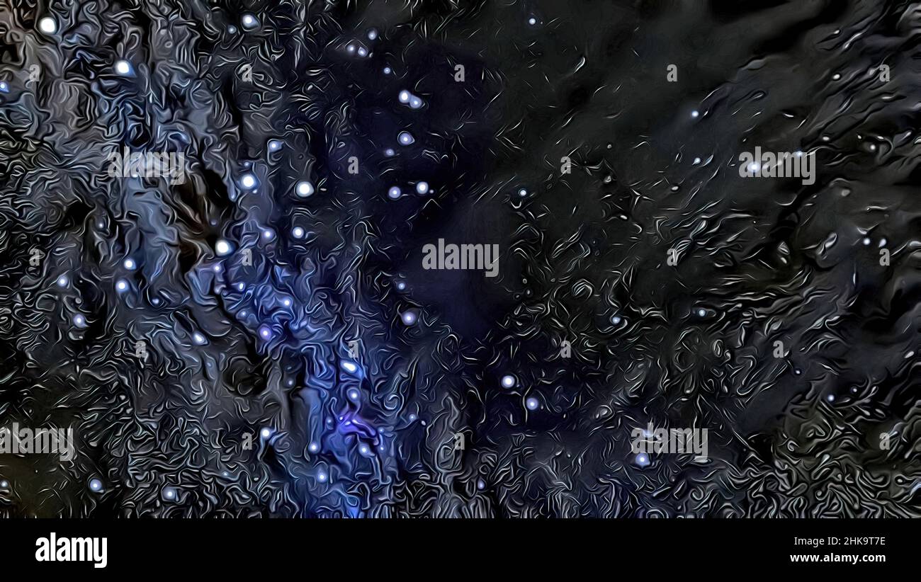 Infinite universe, outer space, stars and planets Stock Photo - Alamy
