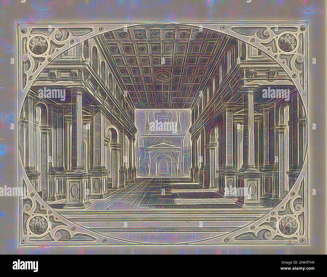 Inspired by Open hall with a colonnade on both sides, Variae ...