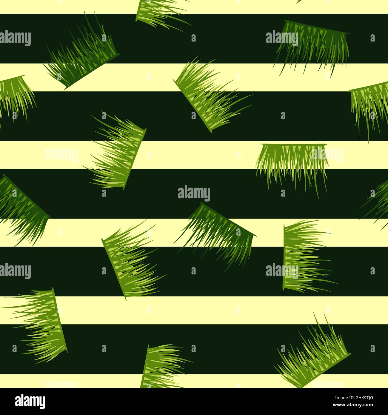 Grass seamless pattern. Background of lawn. Repeated texture in flat ...