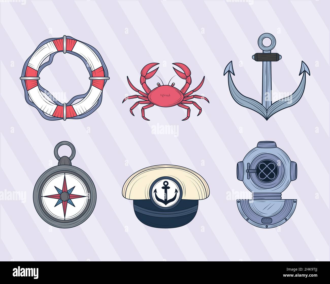 nautical maritime icons Stock Vector Image & Art - Alamy