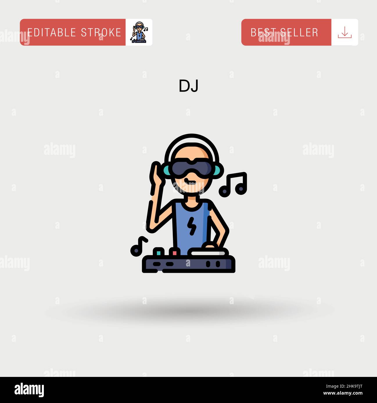 Dance Edm Stock Vector Images - Alamy