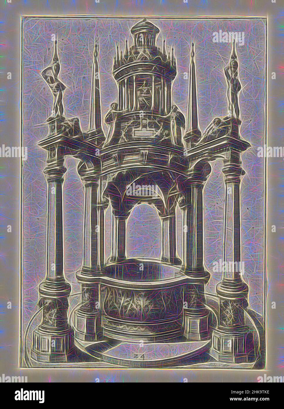 Inspired by Freestanding circular well with double columns, Water wells ...