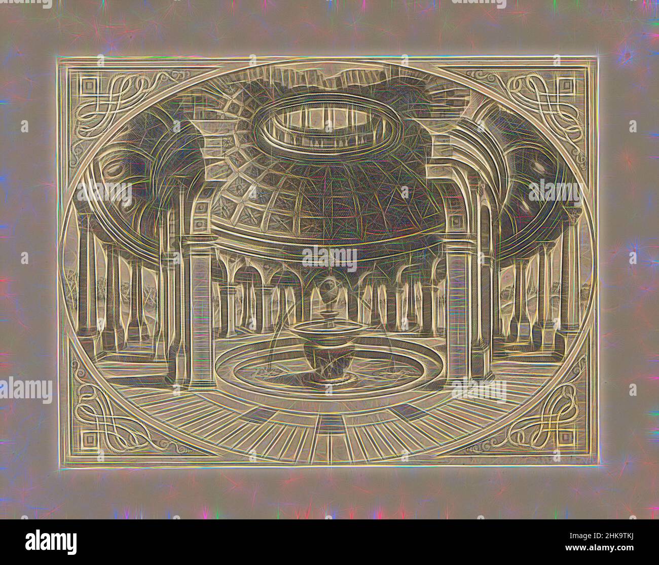 Inspired by Round temple with central basin and fountain, Variae ...