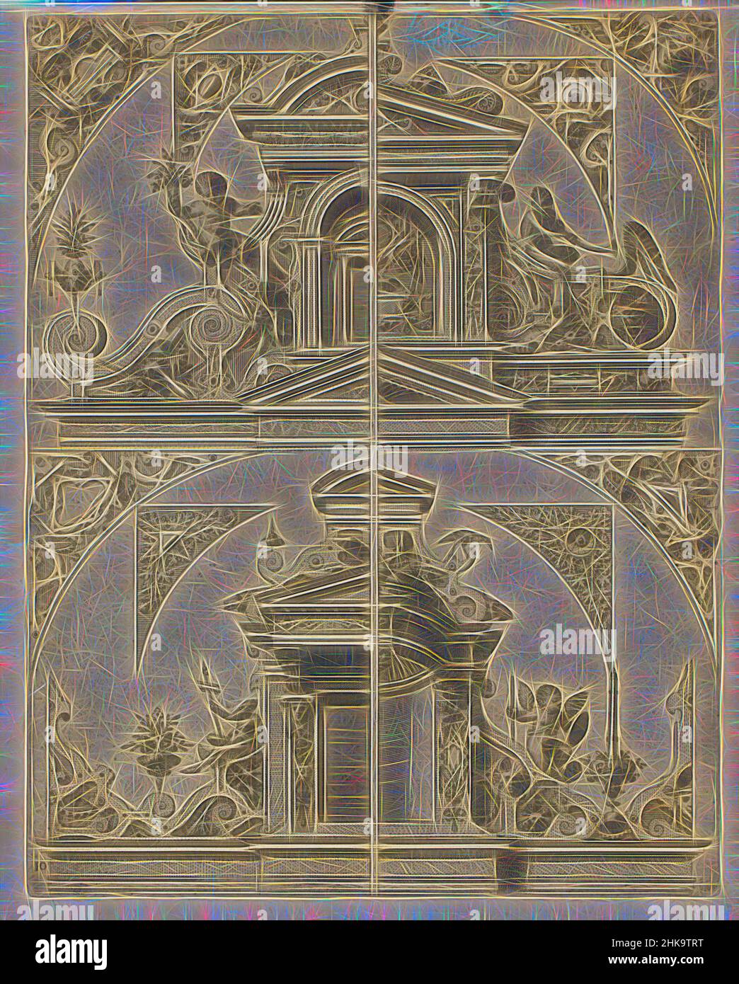 Inspired by Four half-top gables with eight swell fills, Das ander ...