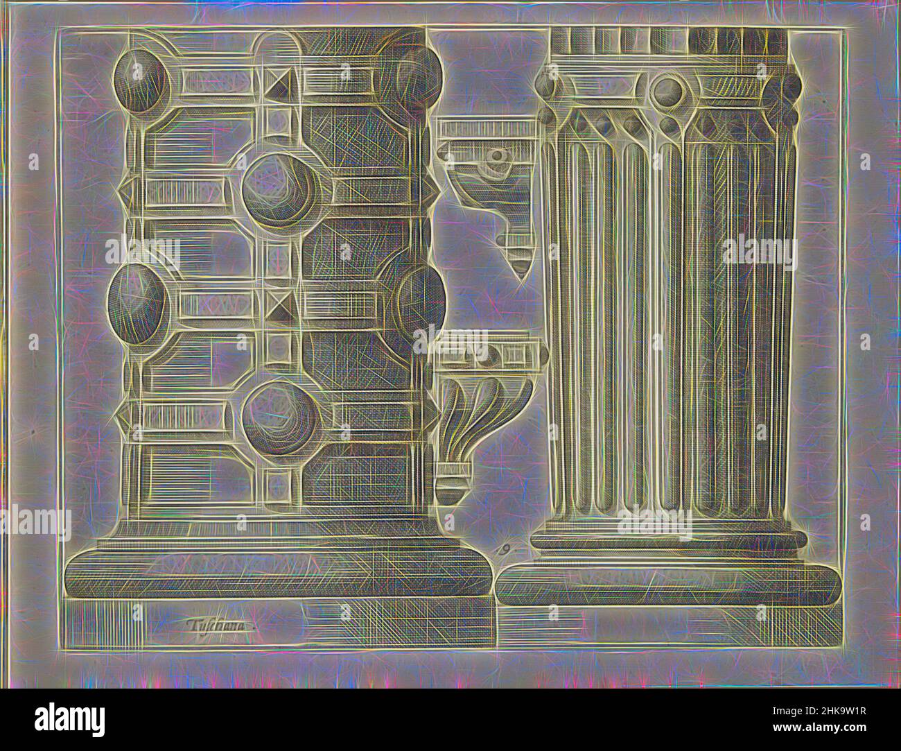 Two columnae caelatae hi-res stock photography and images - Alamy