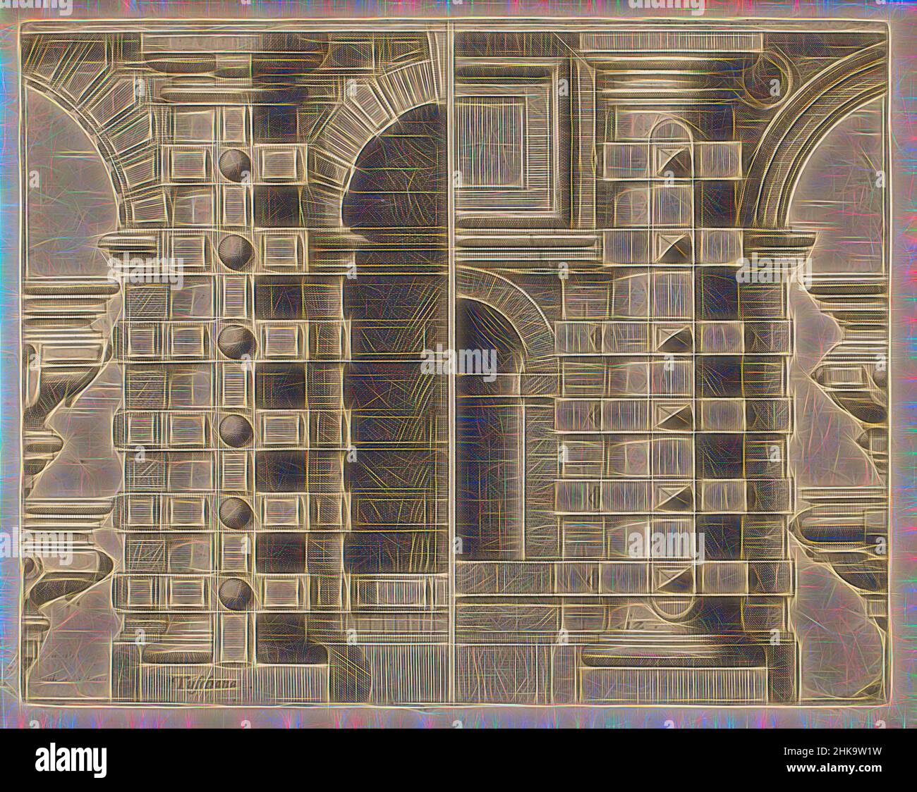 Inspired by Two half portals and four consoles, Architectura de Oorden ...