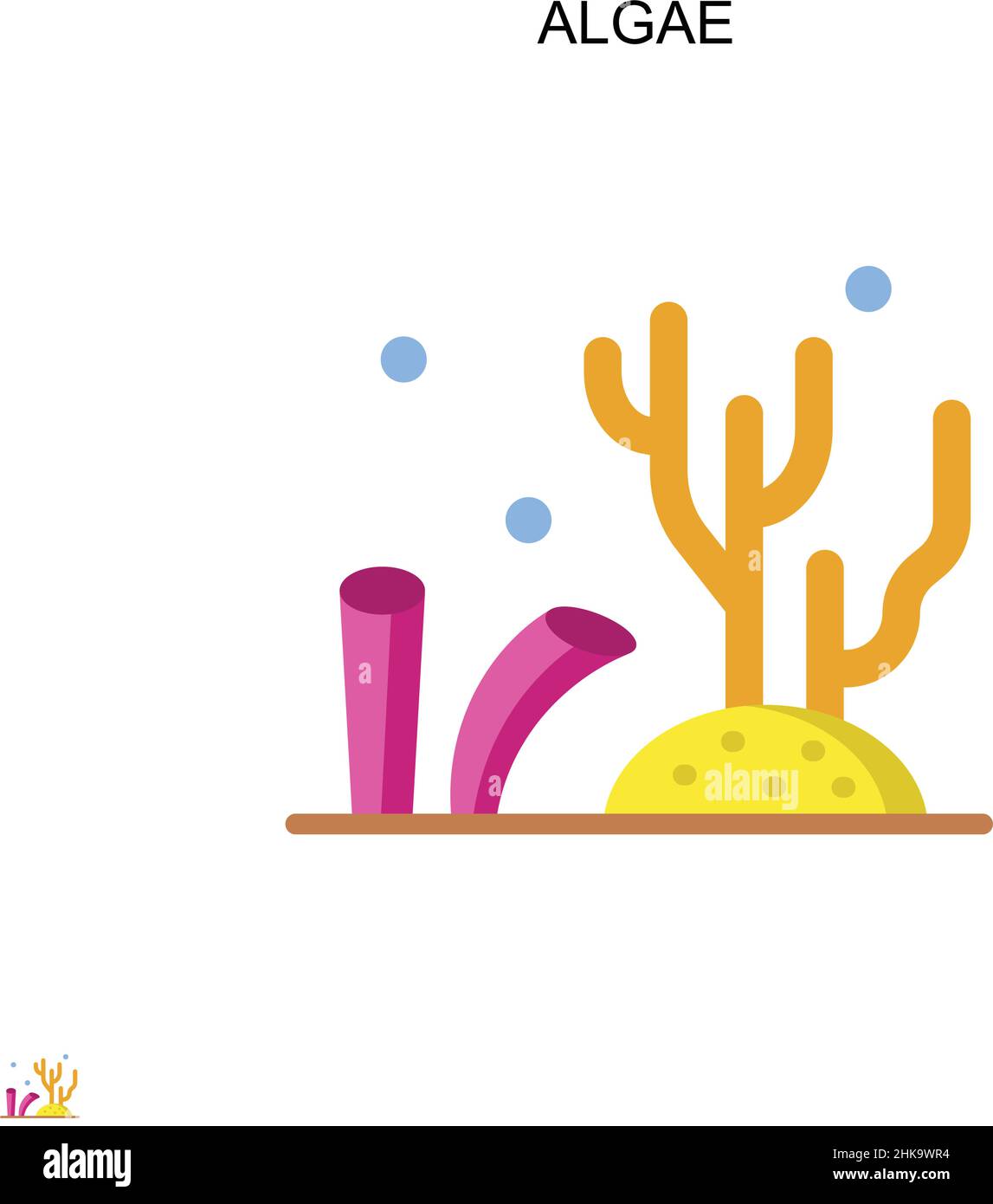 Plankton saltwater macro Stock Vector Images - Alamy