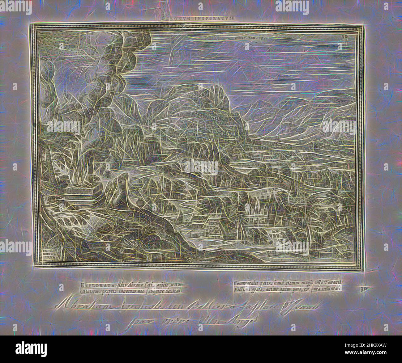 Inspired by Landscape with the sacrifice of the ram by Abraham and ...