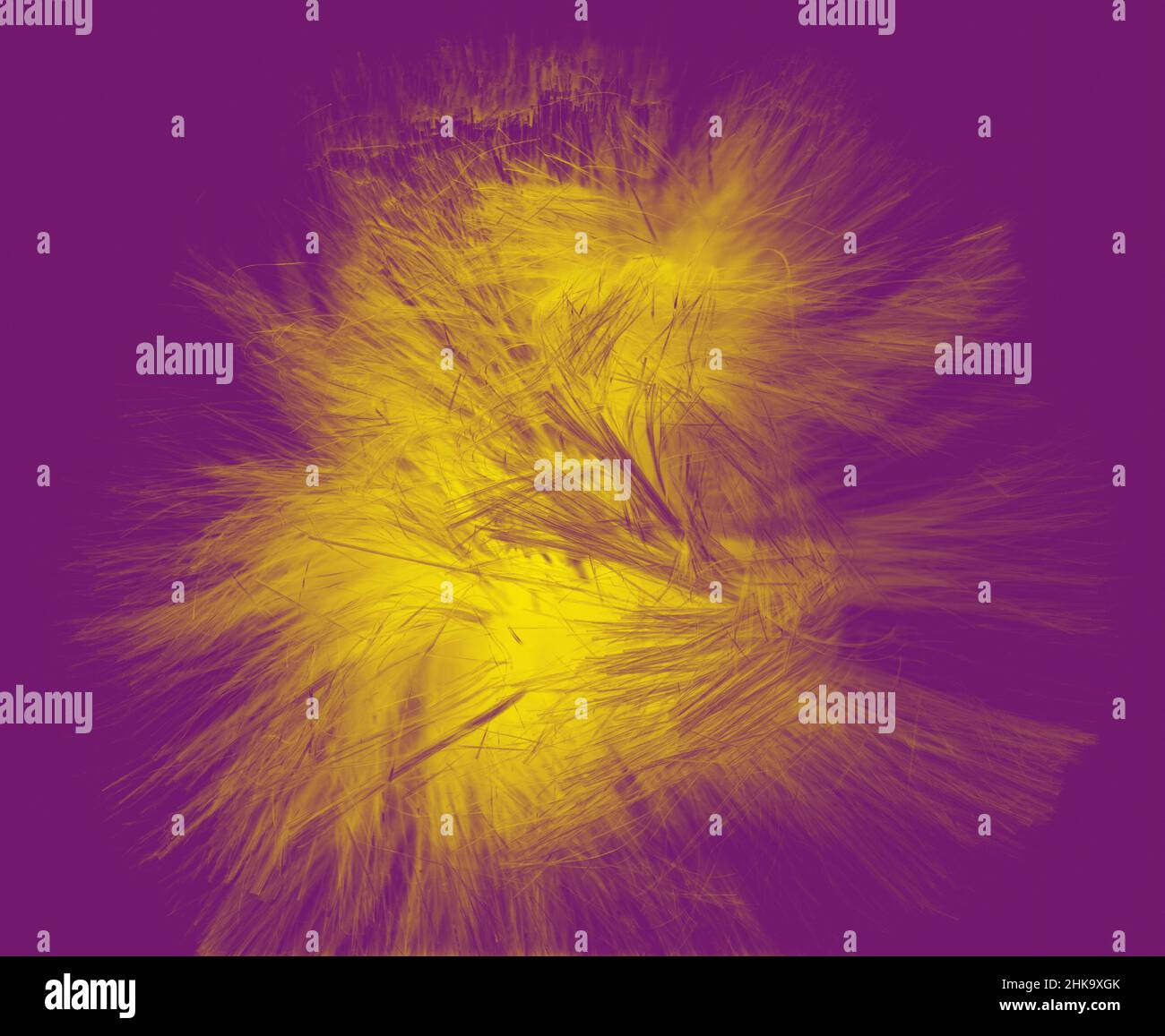 Abstract background - colorful hairy object Stock Photo - Alamy