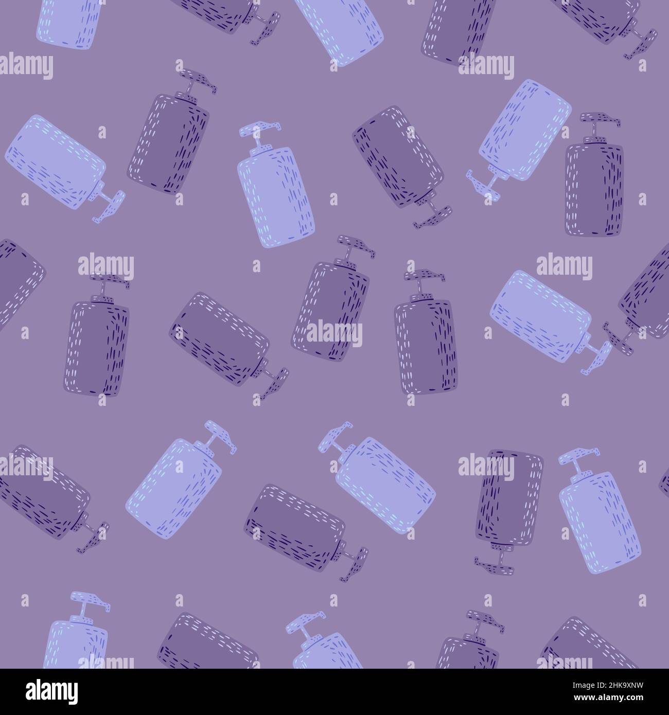 Cosmetic bottle seamless pattern. cosmetics toiletries background ...