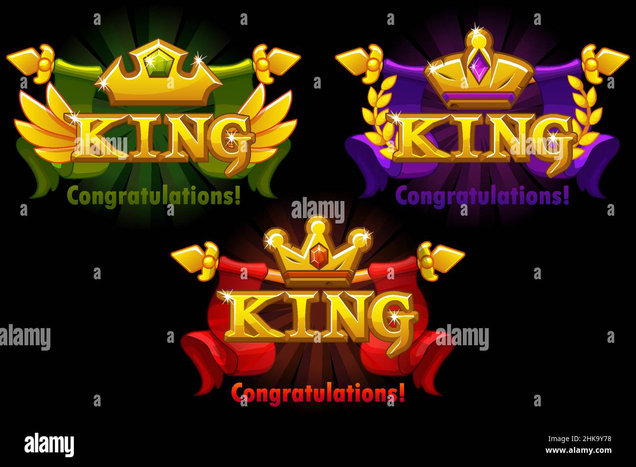 Congratulations crown hi-res stock photography and images - Alamy