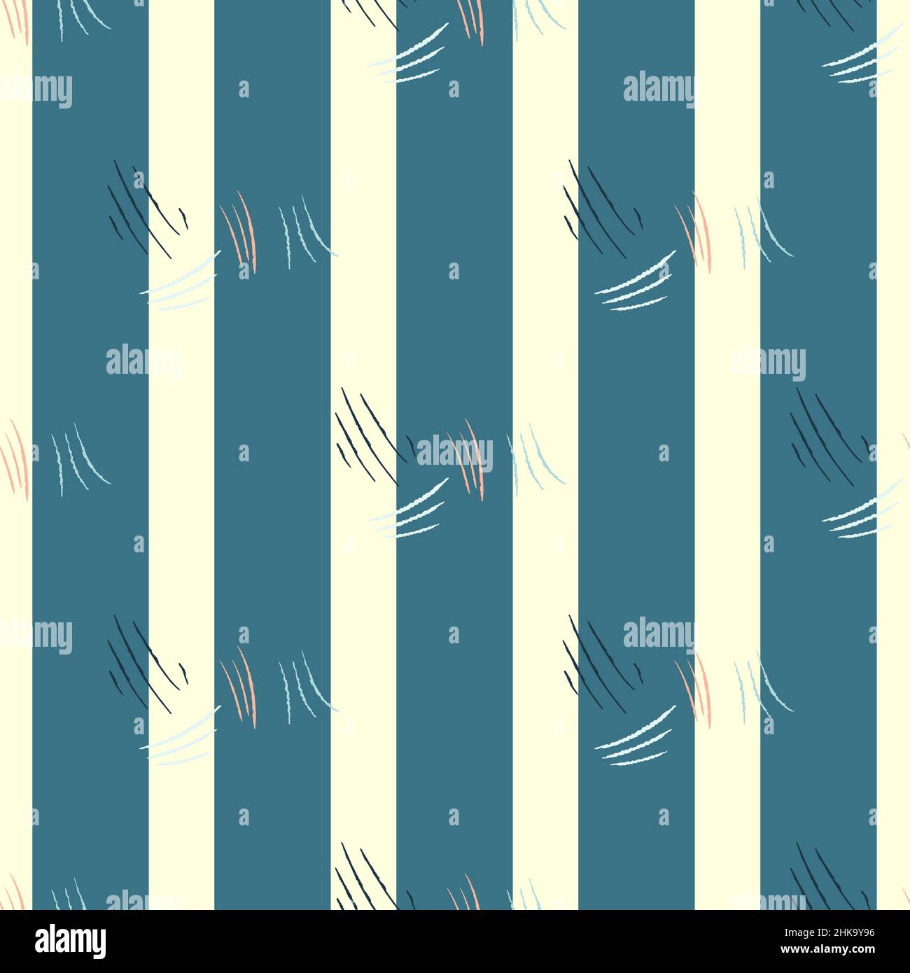 Scratches seamless pattern. Grunge texture. Old design. Repeated ...