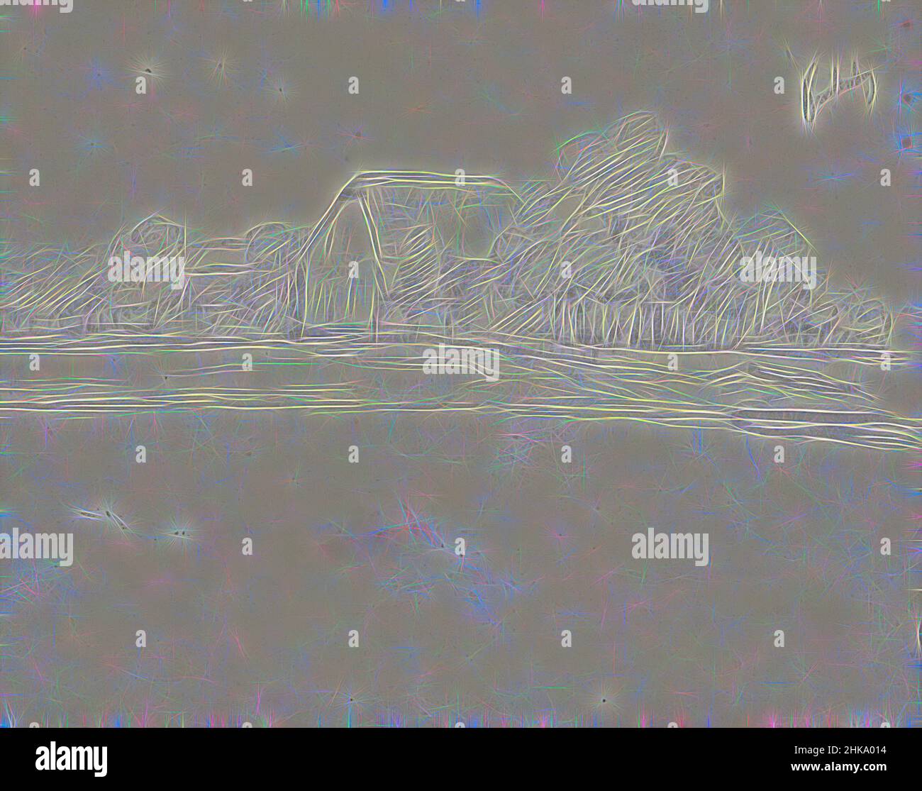 Inspired by Landscape at Rustenburg, Sheet 7 verso from a sketchbook of ...