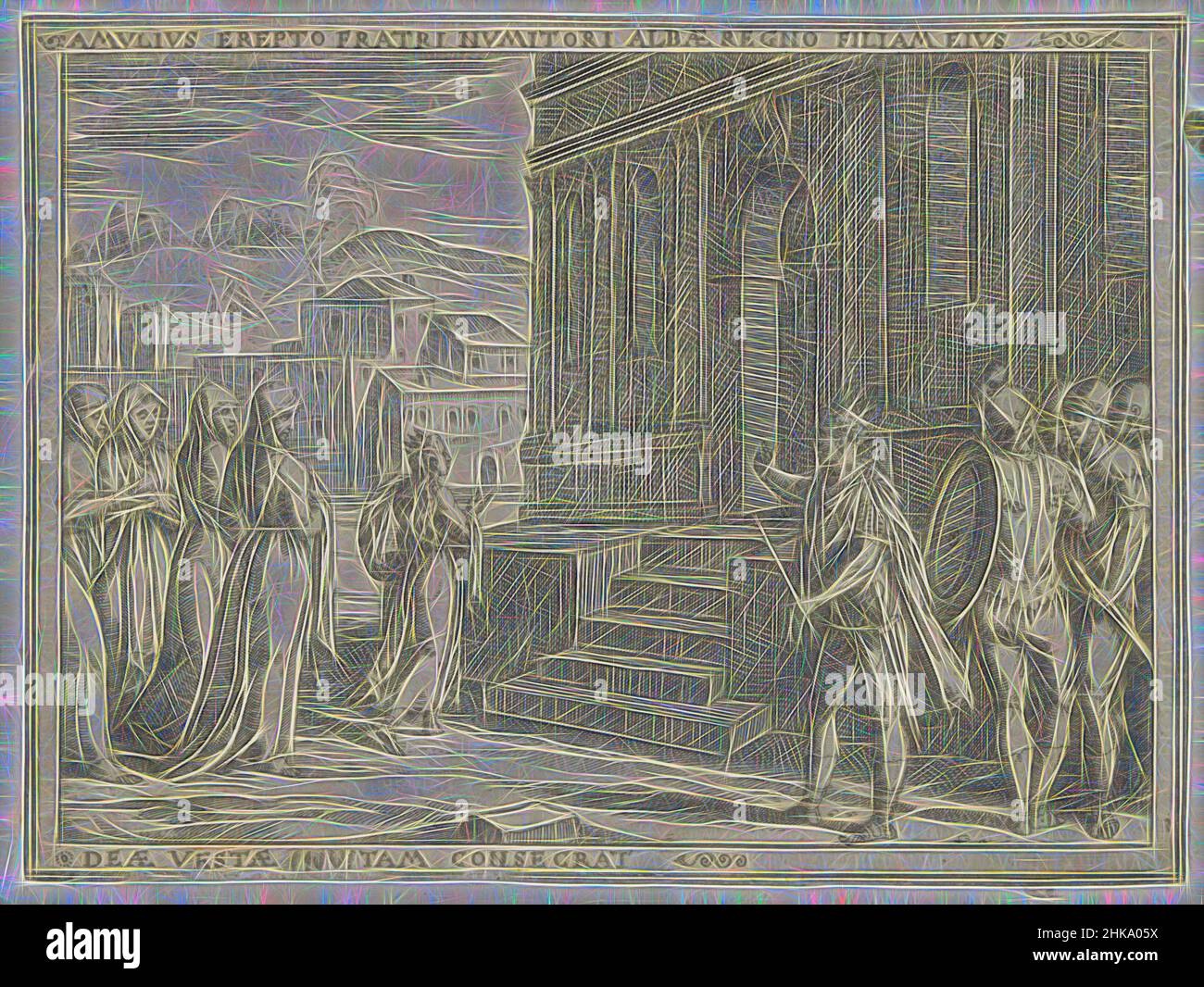 Inspired by Amulius forcing Rhea Silvia to become a Vestal Virgin ...