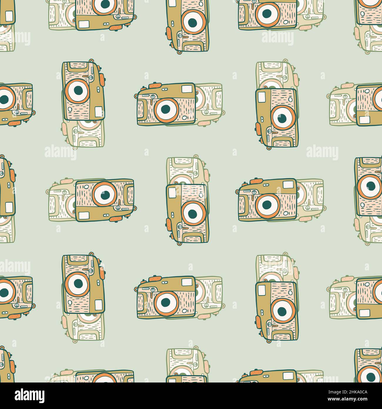 Vintage paparazzi cameras Stock Vector Images - Alamy