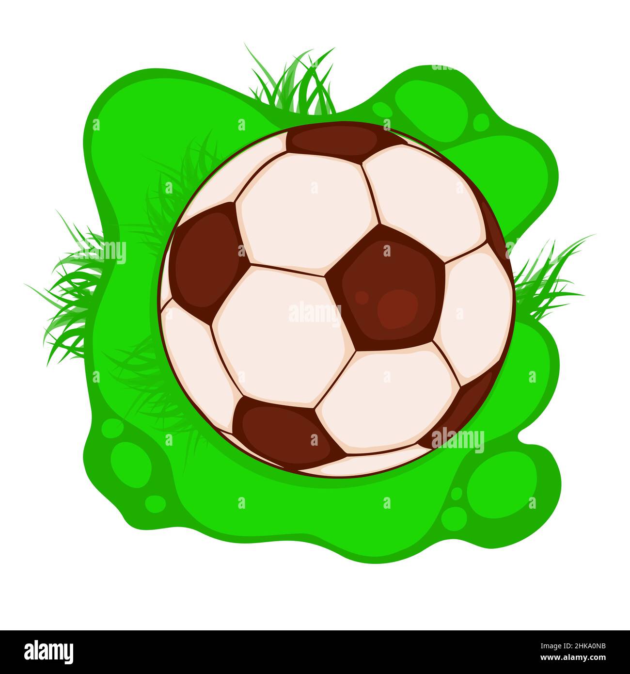 Soccer ball object. Vector illustration Stock Vector Image & Art - Alamy