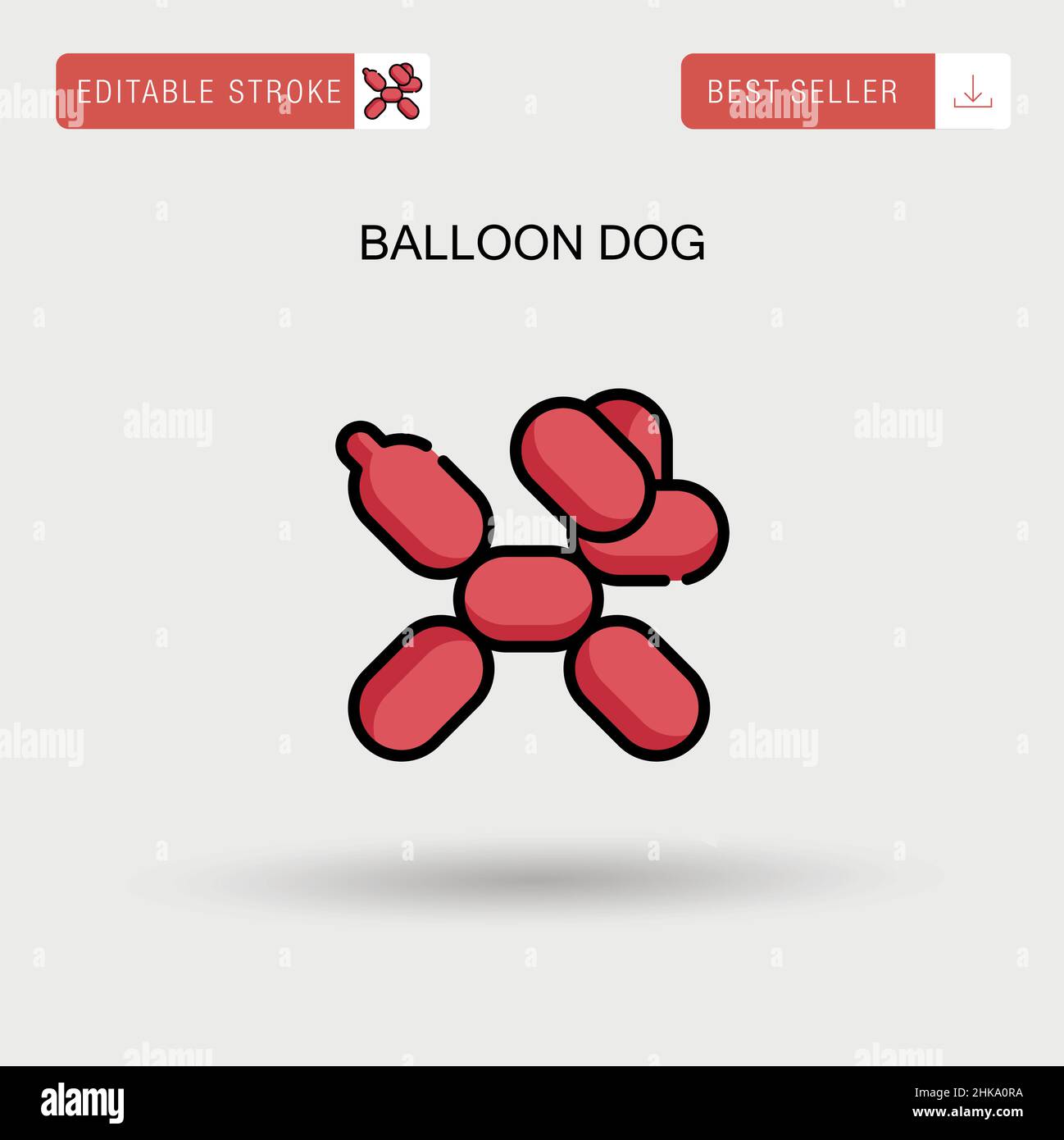 Dog rubber toy pet Stock Vector Images - Alamy