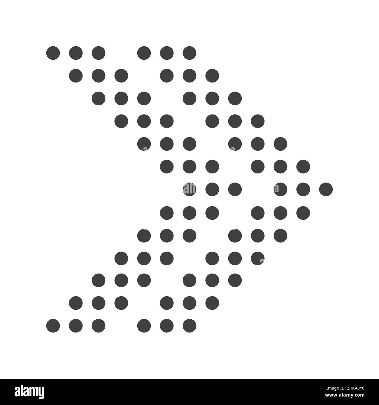 Arrow icon on a white background. Modern right arrow Stock Vector Image ...