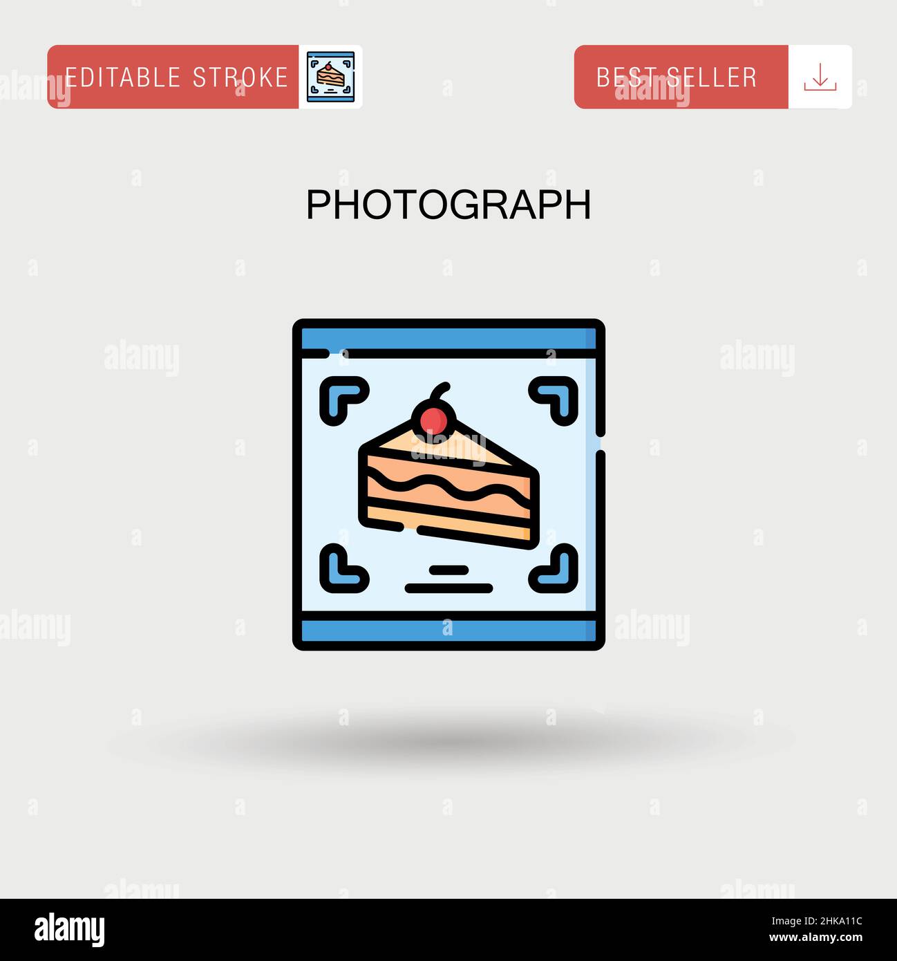 Photograph Simple vector icon Stock Vector Image & Art - Alamy