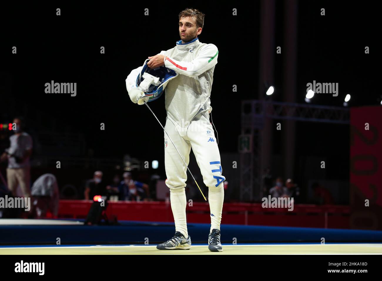 JULY 26th, 2021 - CHIBA, JAPAN: Daniele Garozzo of Italy wins in the ...