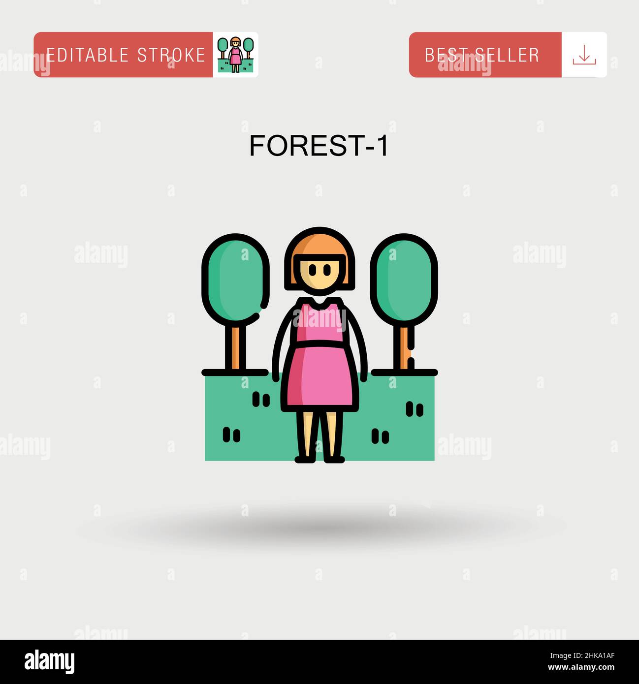 Beautiful landscape black forest Stock Vector Images - Alamy