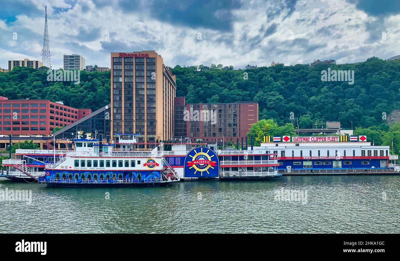 Gateway Clipper Dockyard in pittsburgh Stock Photo - Alamy