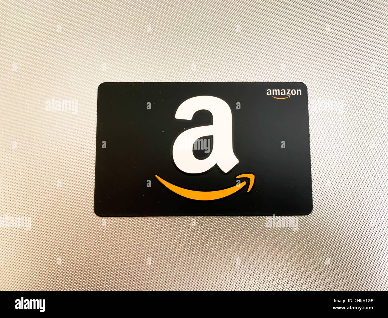 Amazon Gift Card worth of 50 dollar Stock Photo - Alamy