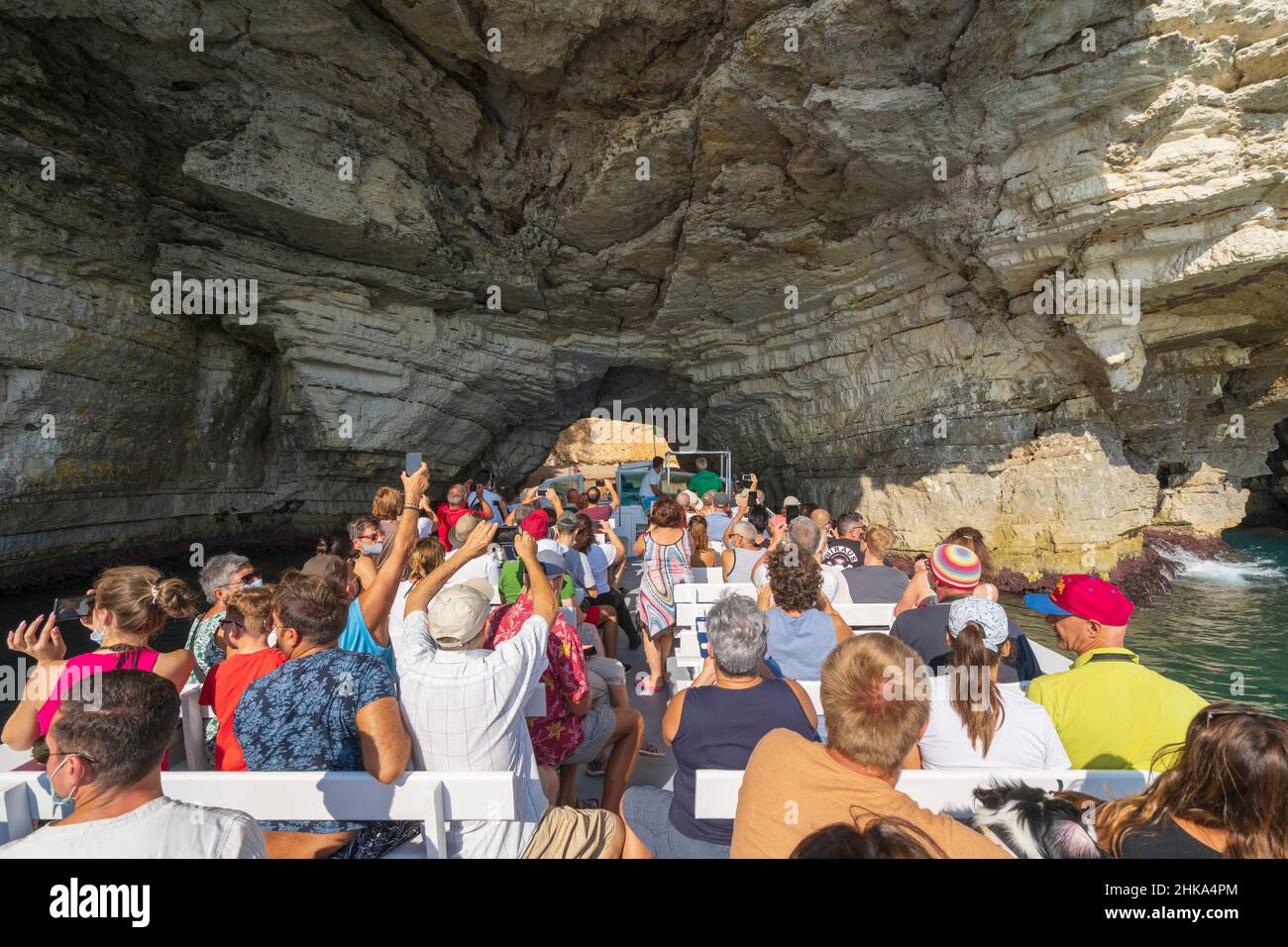 Gargano National Park, Visit to the Caves, Broken Cave, Vieste, Apulia ...