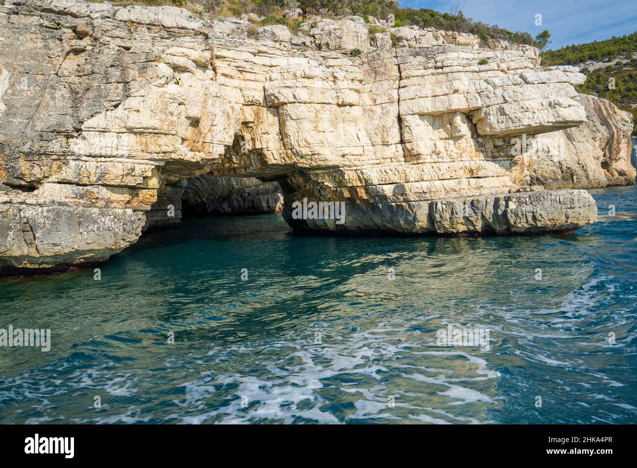 Gargano National Park, Visit to the Caves, Broken Cave, Vieste, Apulia ...