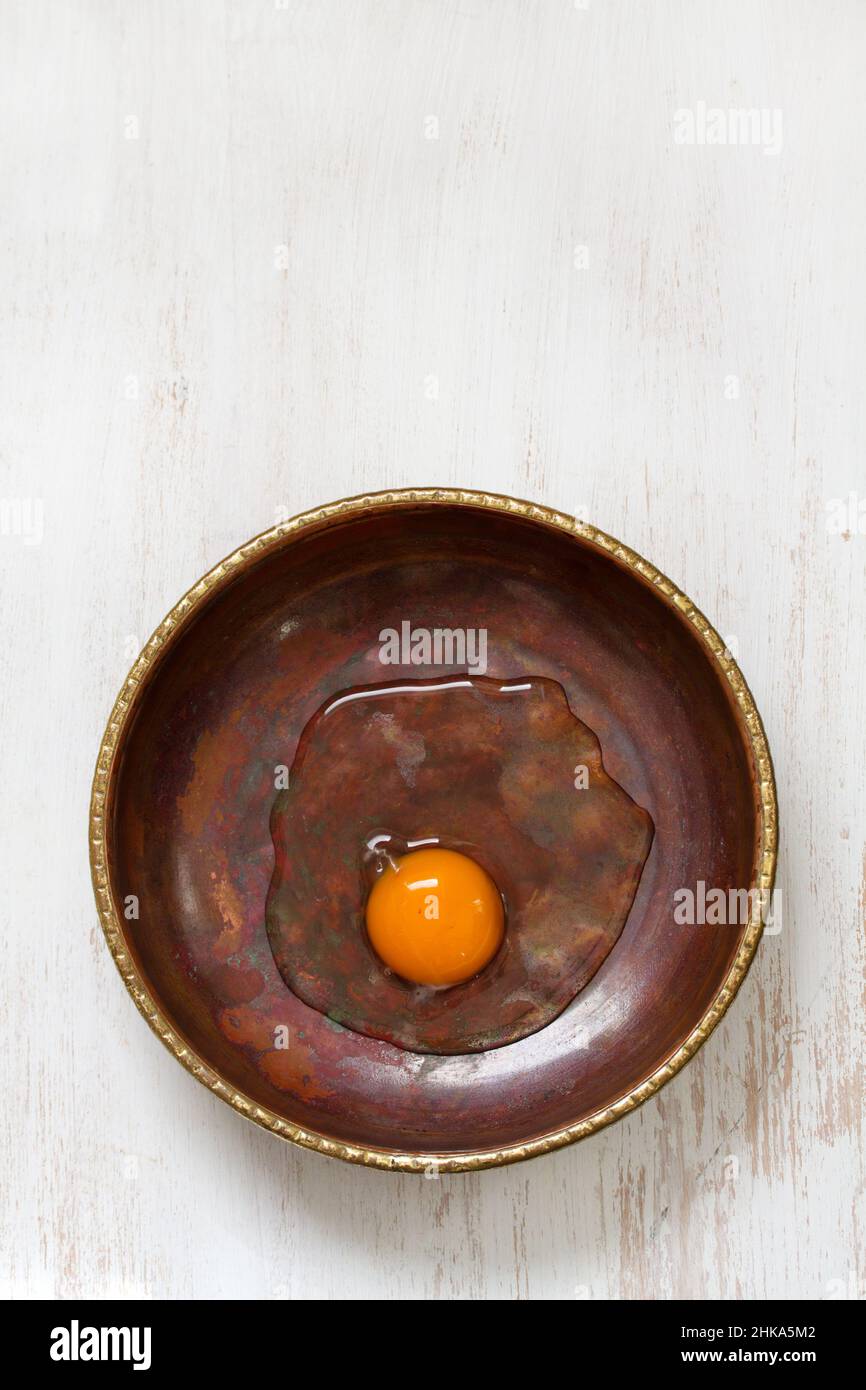 egg in dish Stock Photo - Alamy