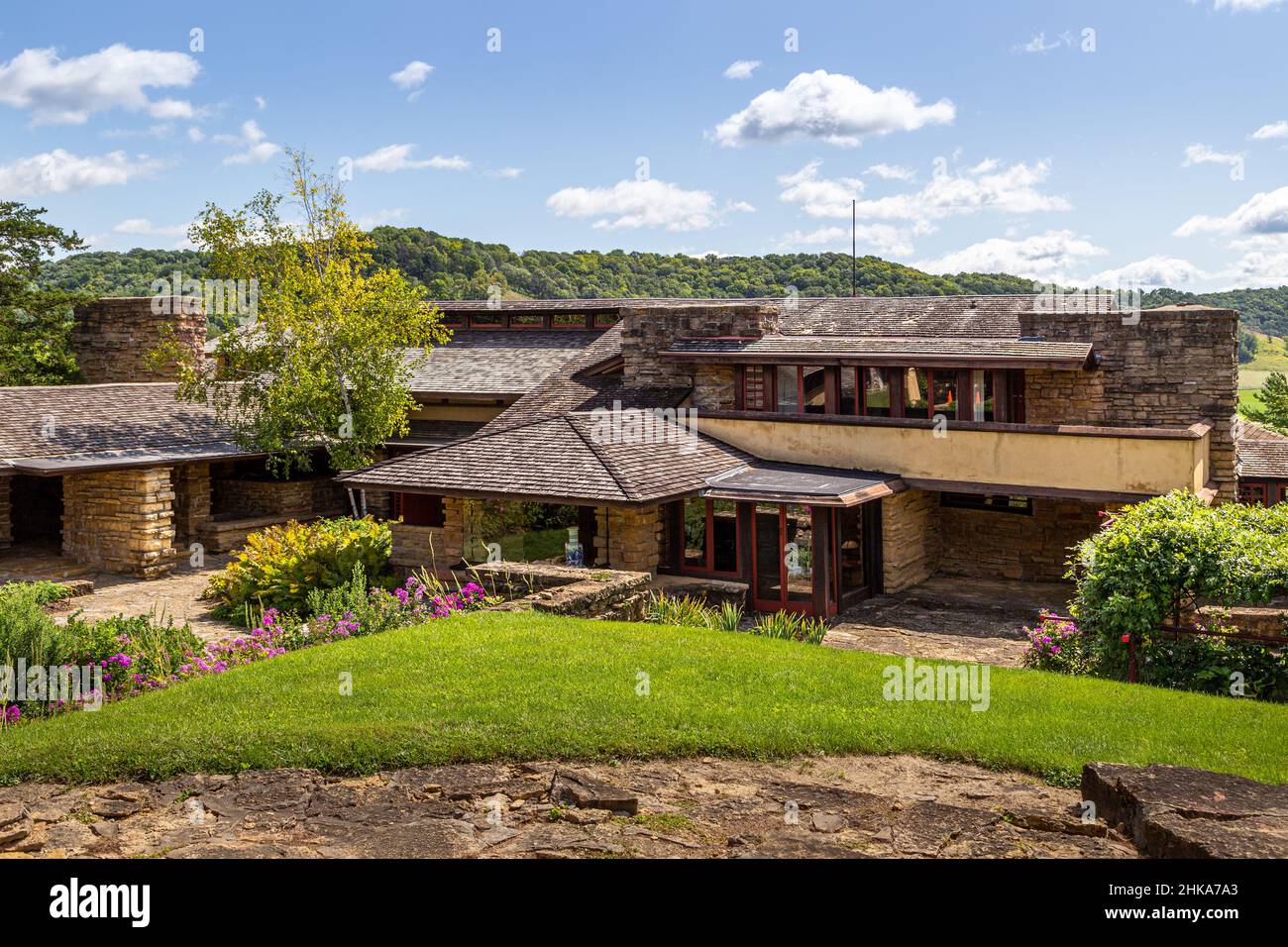 Taliesin Studio, the home of famous american architect Frank Lloyd Wright Stock Photo - Alamy