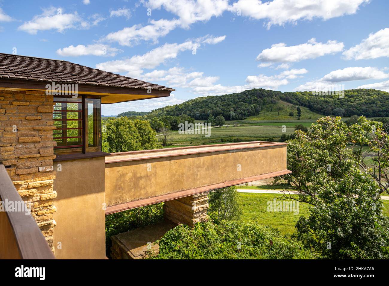Taliesin Studio, the home of famous american architect Frank Lloyd Wright Stock Photo - Alamy
