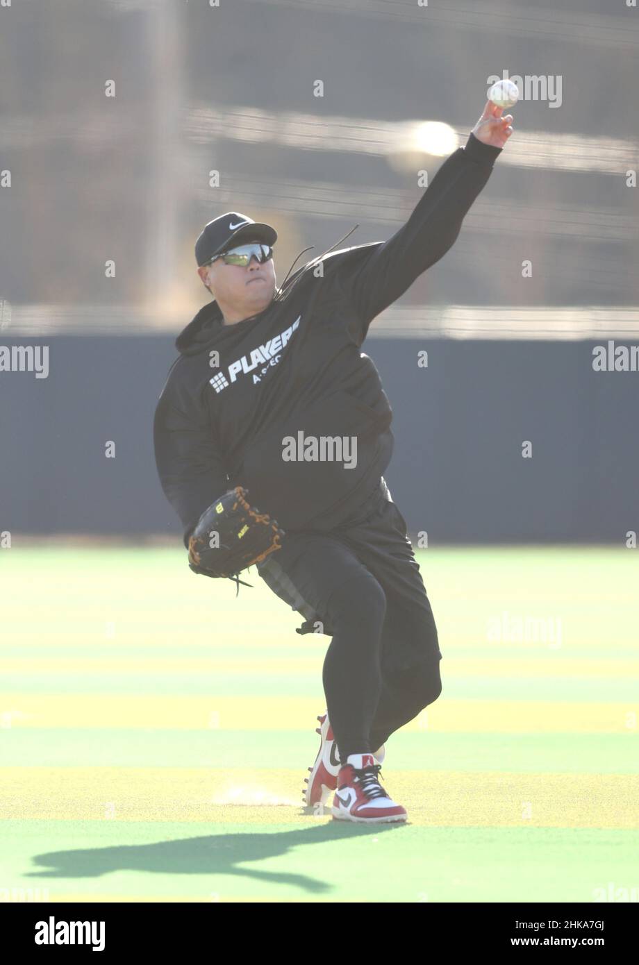 03rd Feb, 2022. Toronto Blue Jays' South Korean pitcher Toronto Blue ...