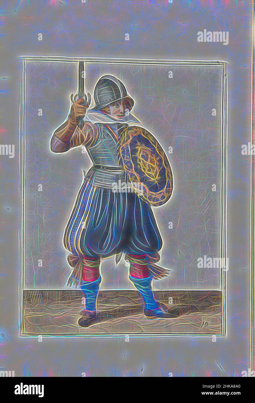 Inspired by The exercise with shield and spear: the soldier presents ...