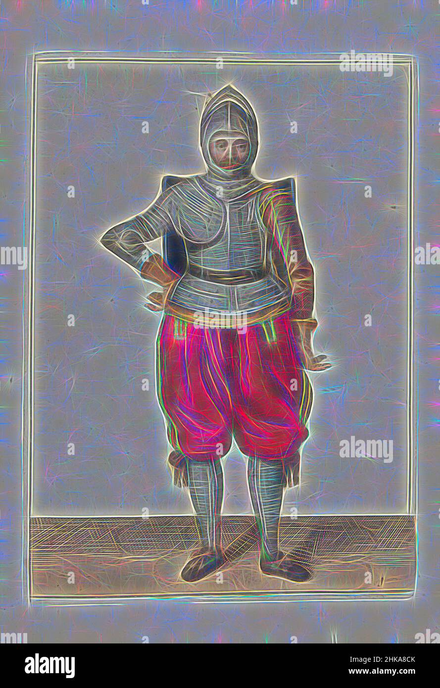 Inspired by The exercise with the targe and rapier: the soldier at rest ...