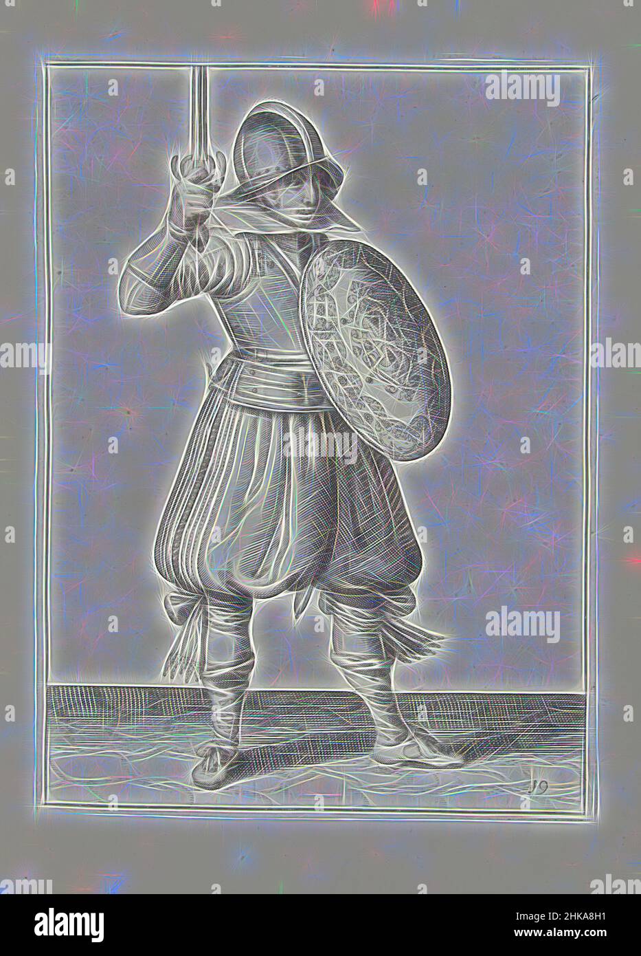 Inspired by The exercise with shield and spear: the soldier presents ...